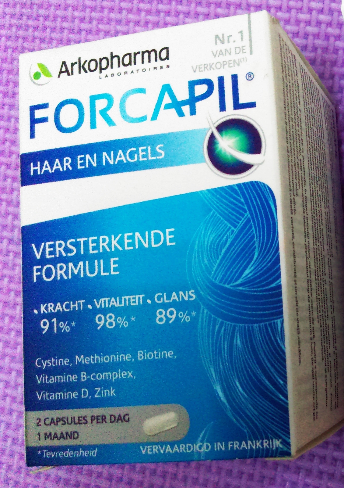 Arkopharma Forcapil Hair and Nails Intensive Program Capsules - 240 ...