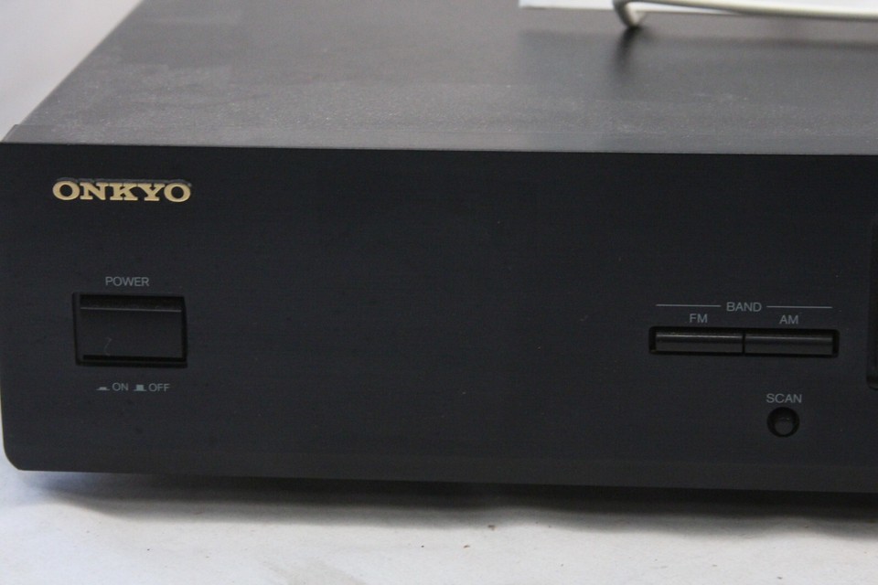 Onkyo T-4040 FM AM Radio Tuner Stereo & Manual Tested Guaranteed | eBay