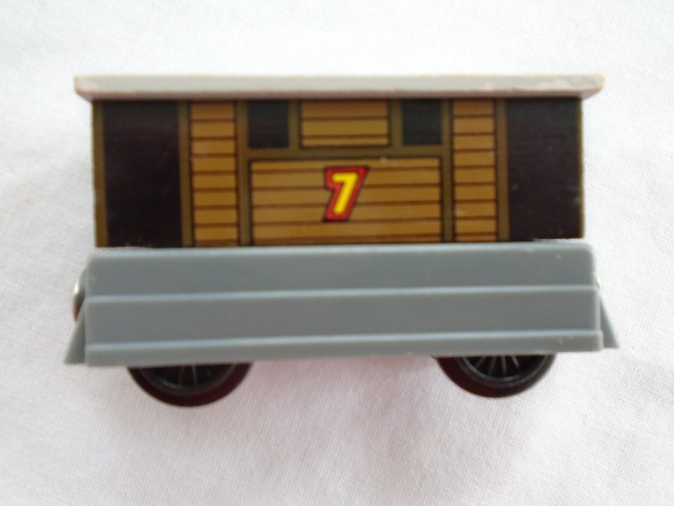 Thomas The Tank Engine & Friends Toby The Tram Car 3" Wood & Plastic | eBay