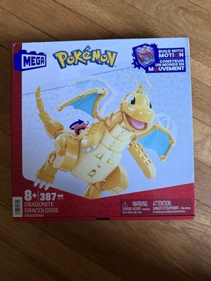 NEW Mattel MEGA Pokemon Dragonite Motion Building Blocks Set 387Pcs | eBay