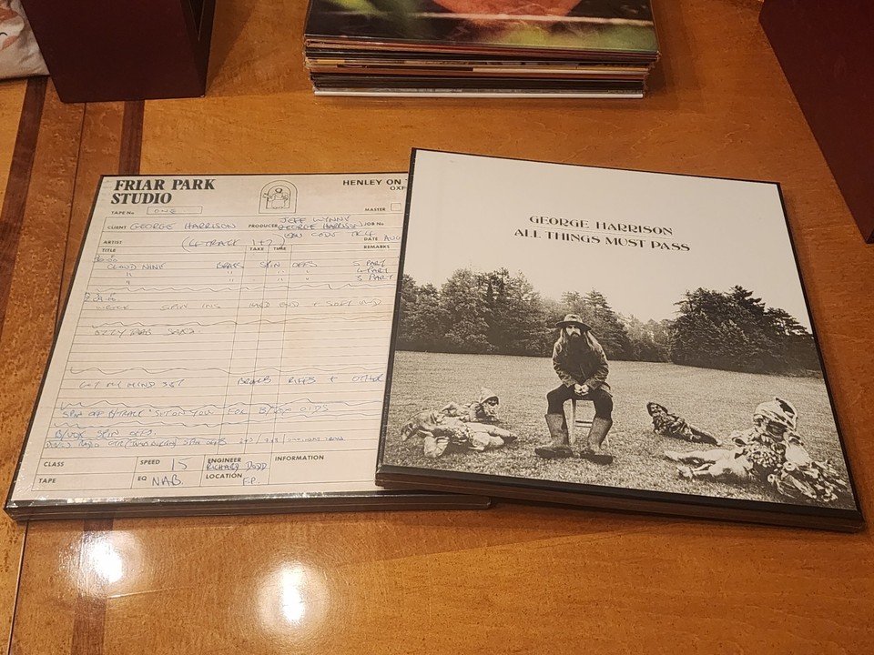 George Harrison "The Vinyl Collection" Vinyl LP Records Box Set ...