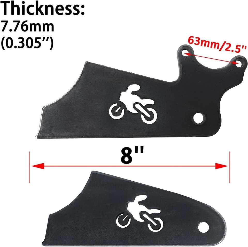 8 inch Mini Bike Stretch Extension Tabs for Baja DB30 Doodle Bug ...