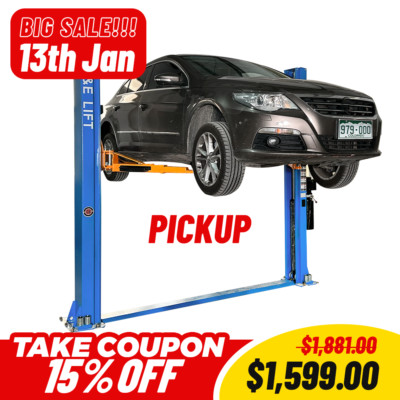 M&E 10000 lbs Two Post Auto Lift 2-Post Car Lift Pick up List ...