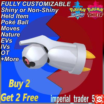 Pokémon Sword and Shield Shiny Beldum W/ Best 6IV Customizable | eBay