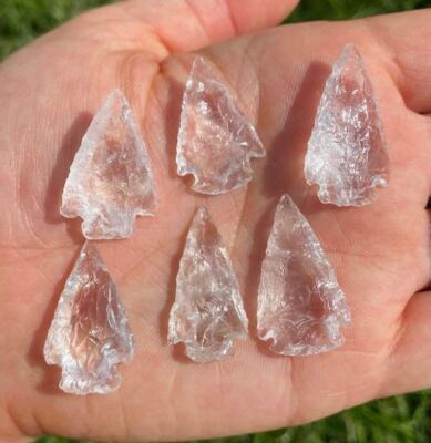 Bulk Clear Quartz Arrowheads Crystal Arrowheads For Jewelry Arrowheads ...