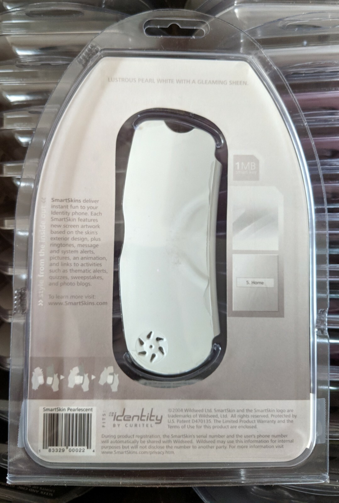 Wildseed Smartskin for Curitel Identity Smartphone - Pearlescent | eBay