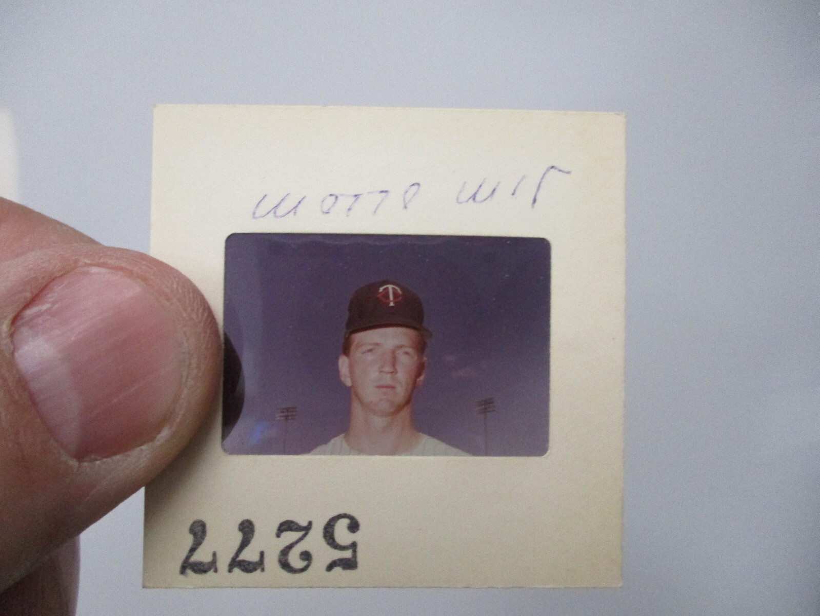 Vintage 1970's Jim Ollom Minnesota Twins Negative Slide 2 Inches | eBay