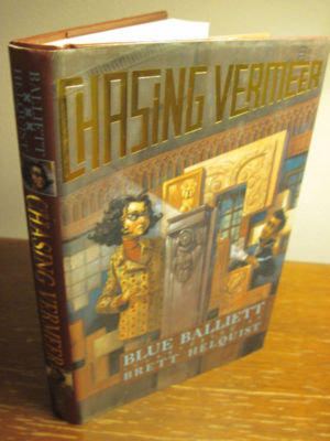 Signed 1st Edition Chasing Vermeer Blue Balliett Rare | eBay
