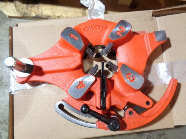 RIDGID 1224 PIPE THREADING MACHINE WITH 1/4"-2" UNIVERSAL DIE HEAD NEW ...