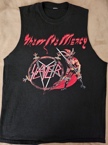 SLAYER "Show no Mercy" sleeveless shirt | eBay