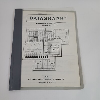 VTG Visigraph Printer Graphics Program Operation Manual Micro Software ...