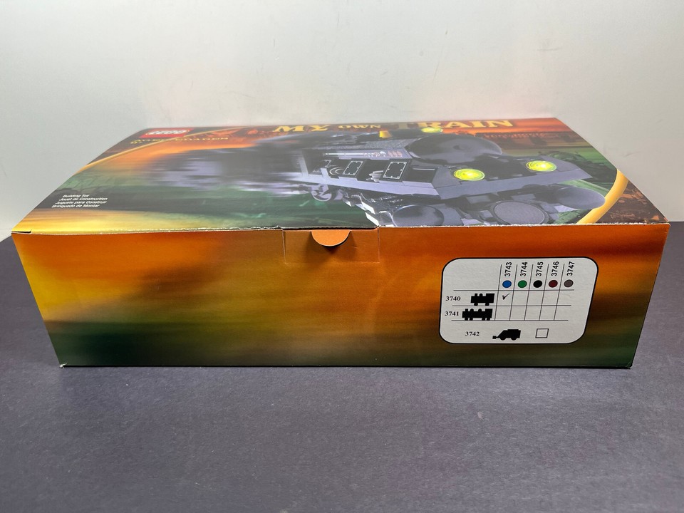 LEGO My Own Train 3740 3743 Locomotive Engine Tender Set NEW SEALED | eBay