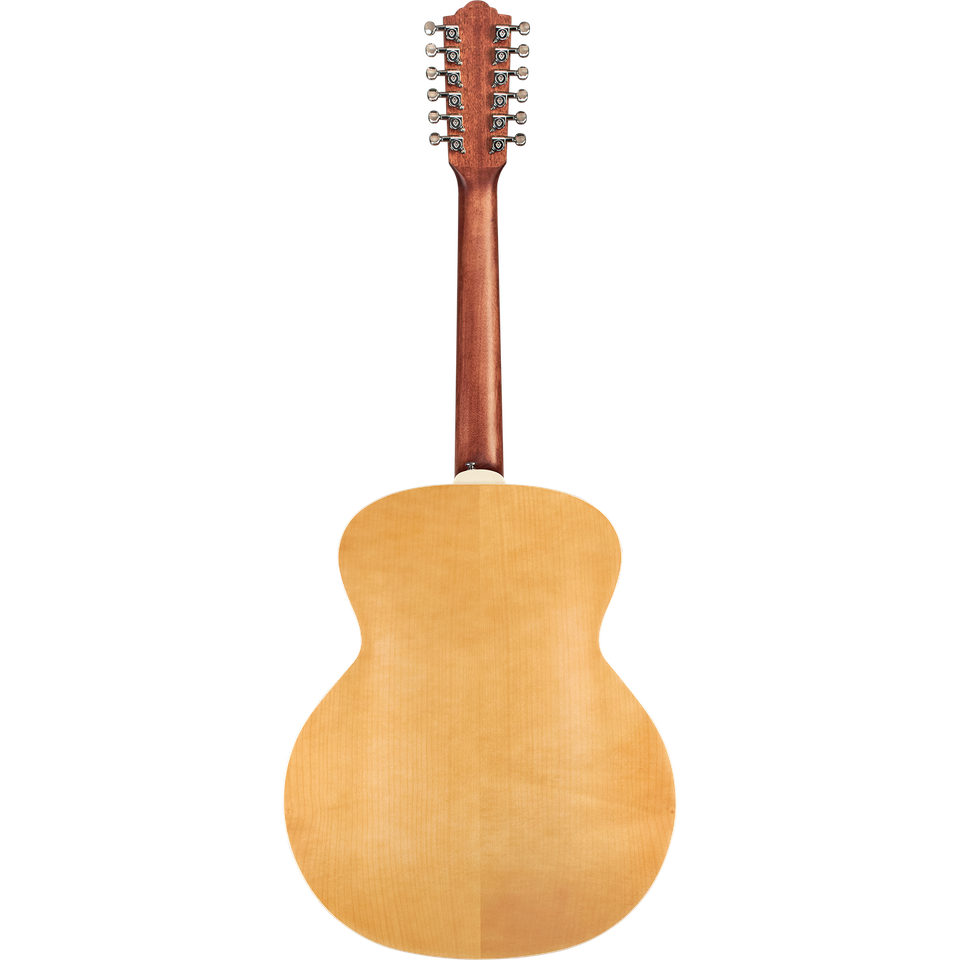 Guild F-2512E 12-String Jumbo Westerly Acoustic Electric Guitar, Maple ...