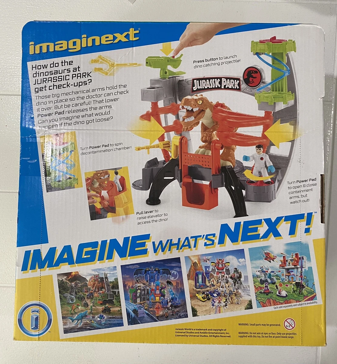 Imaginext Dinosaur Playset Instructions