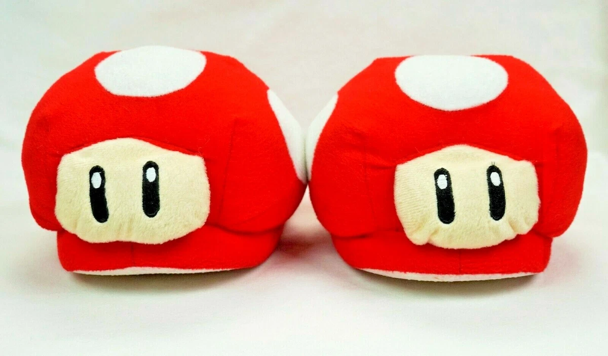 Super Mario Mushroom Slippers Street Stylers, 55% OFF