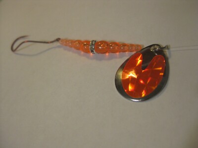 Kokanee Slow Death Hook Wedding Spinner Blade Rigs (Holographic Orange ...