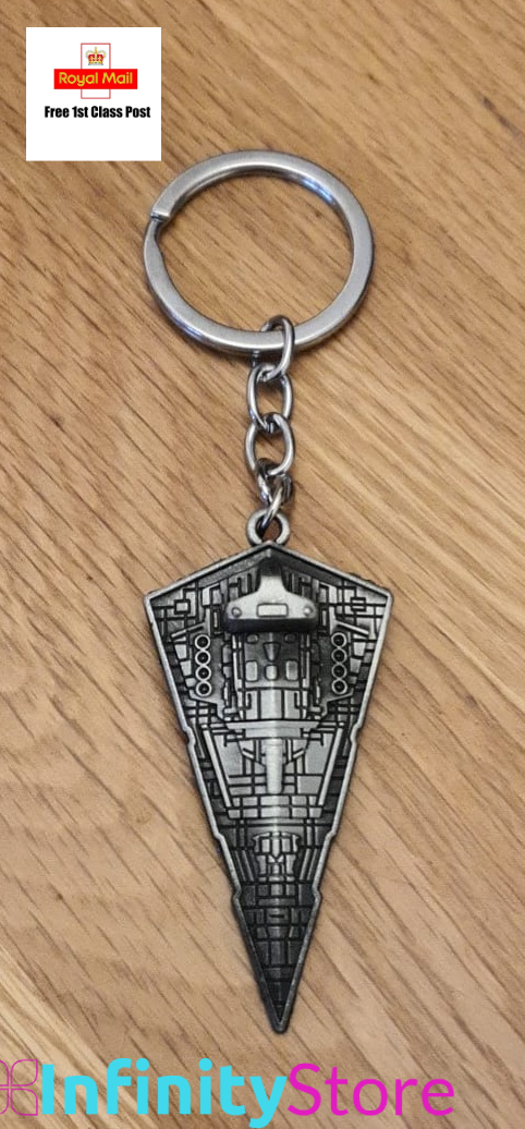 Star Wars Keyrings Star Trek Spaceship Keychain Vader Falcon Slave 1 ...