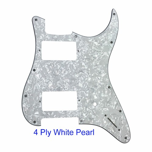 For US Fender Jim Root Stratocaster Guitar Pickguard, 4Ply White Pearl ...
