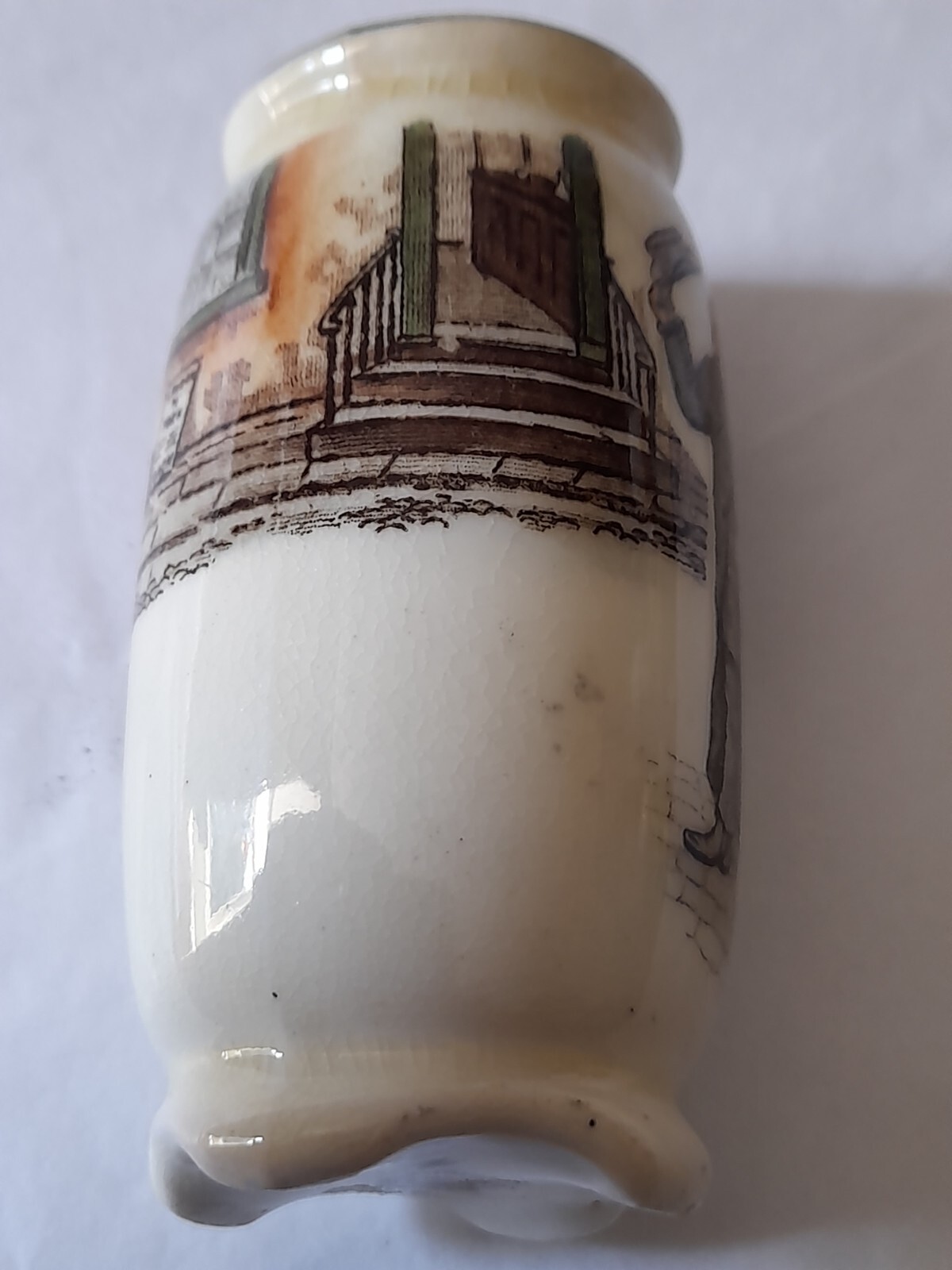Antique Royal Doulton dickens series ware vase of Mr squeers 1909-1939 ...