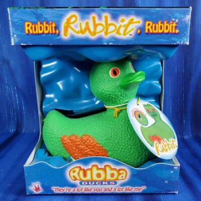Rubbit Rare Rubba Duck Rubber Duck Frog NIB | eBay