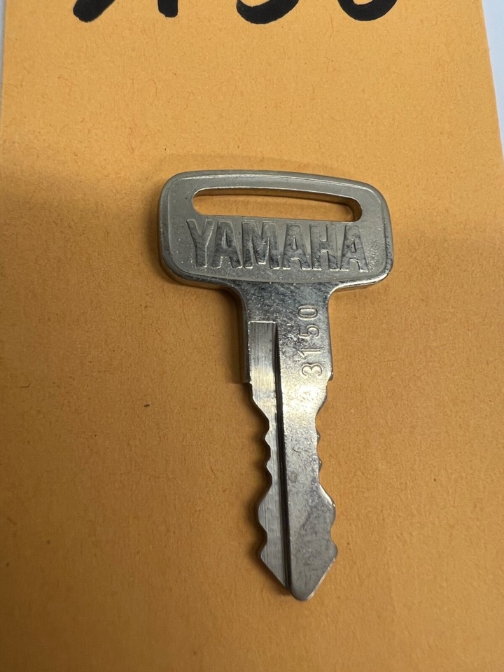 NOS YAMAHA MOTORCYCLE KEY GENUINE JAPAN ORIGINAL OEM PRE CUT # 3150 | eBay