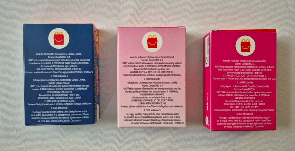 2026 Mcdonald's Naruto X Uno Cards, Naruto X Flip, Boruto Uno Game ...