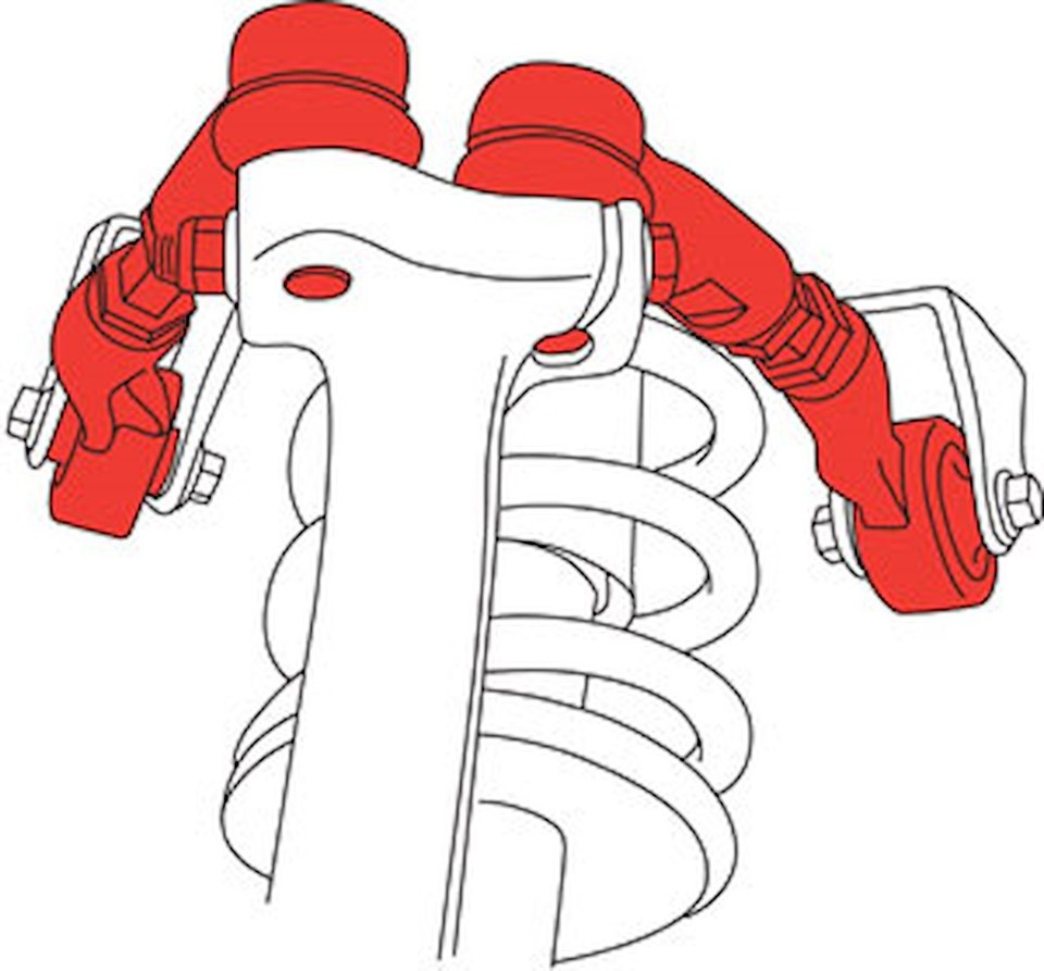 SPC 81381 Front Upper Multi Link Arm Set 2017-Up Audi A4/S4 2018-Up ...