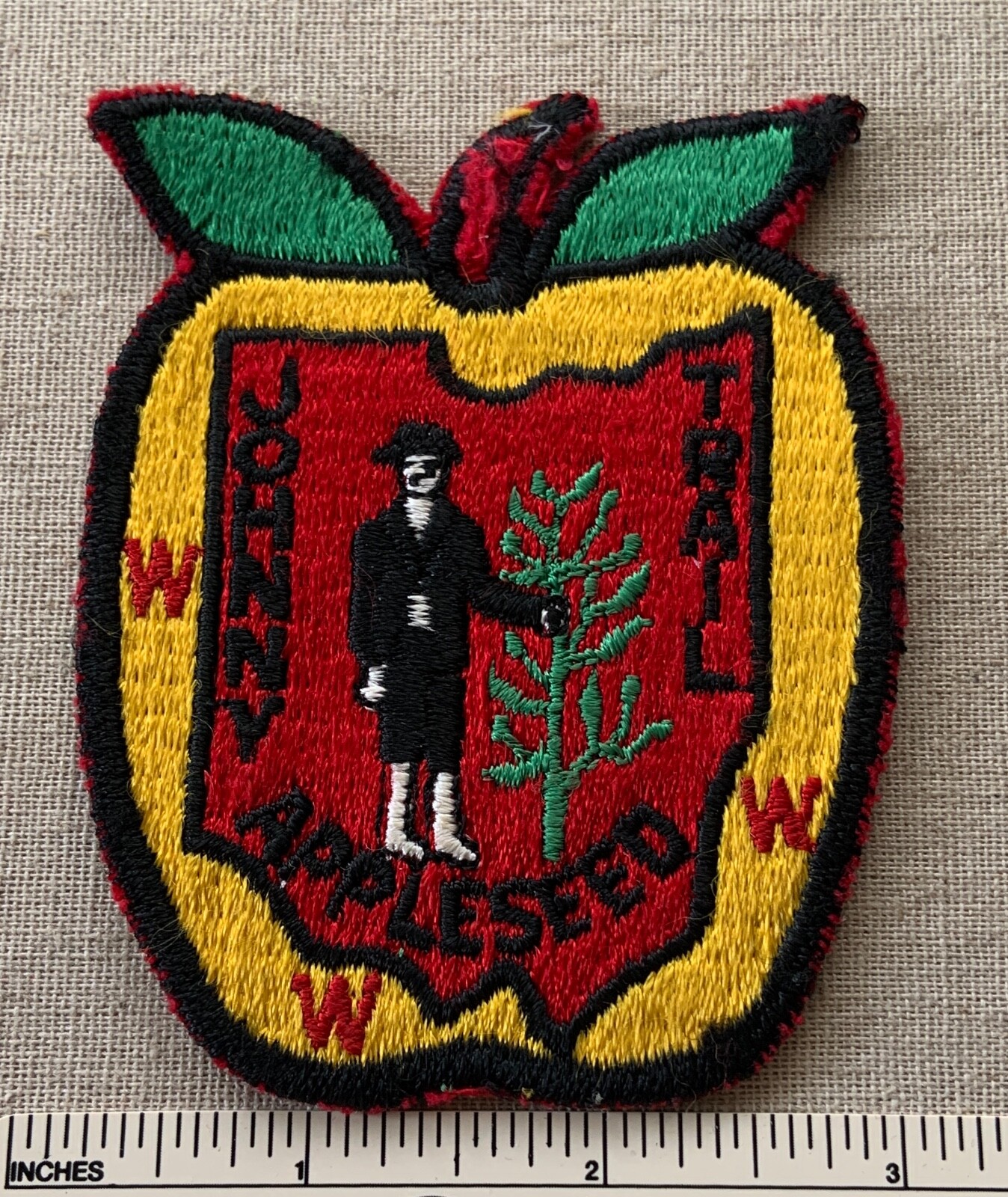 Vintage JOHNNY APPLESEED TRAIL Scout PATCH Order of the Arrow Lodge 513 ...