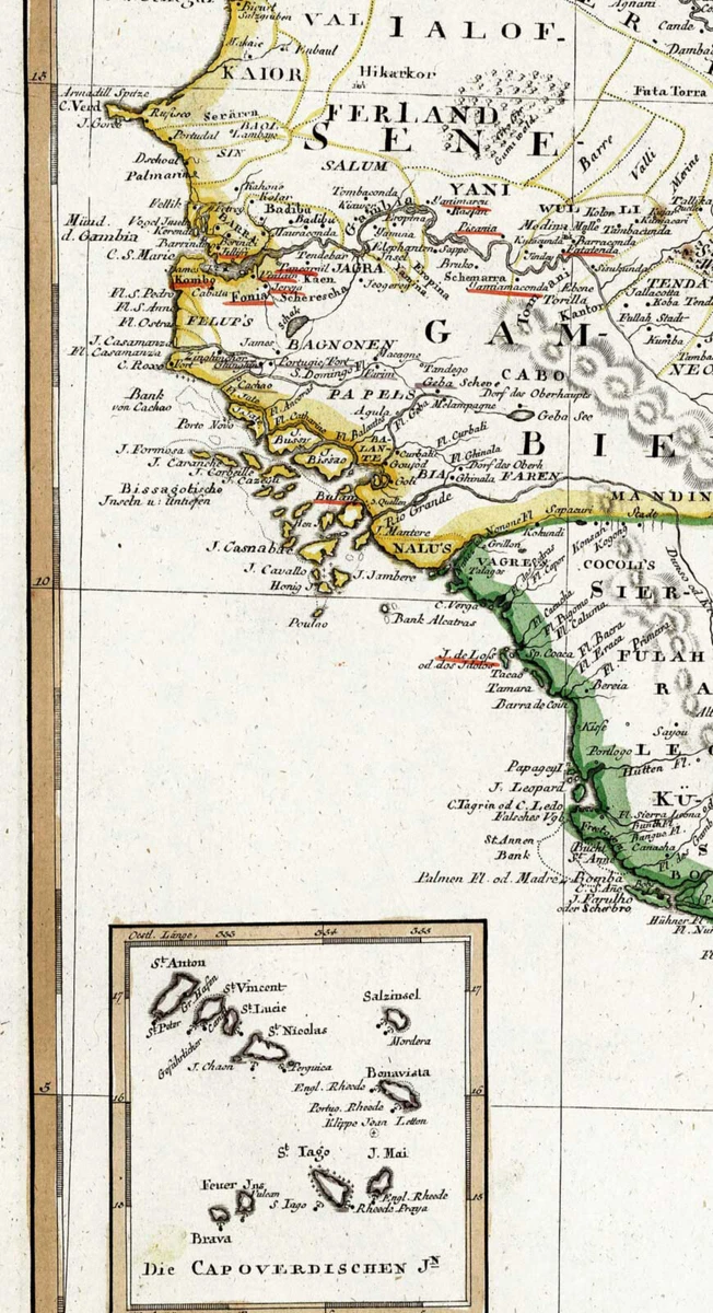 African Slave Trade Map