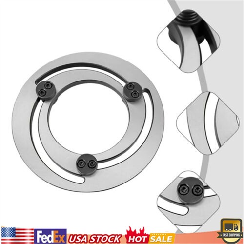 8 Inch Precise CNC Lathe Chuck Adjustable Soft Jaw Boring Forming Ring ...