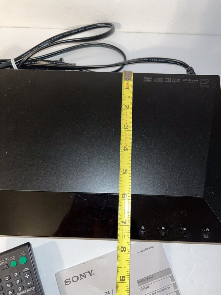 Sony BDP-BX110 Blu-Ray Disc DVD Player W/Remote & Manual Tested Works ...