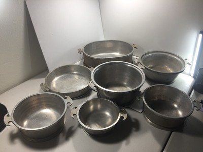 Lot Of 7 Larger Vintage Guardian Service Ware Cast Aluminum Cookware ...