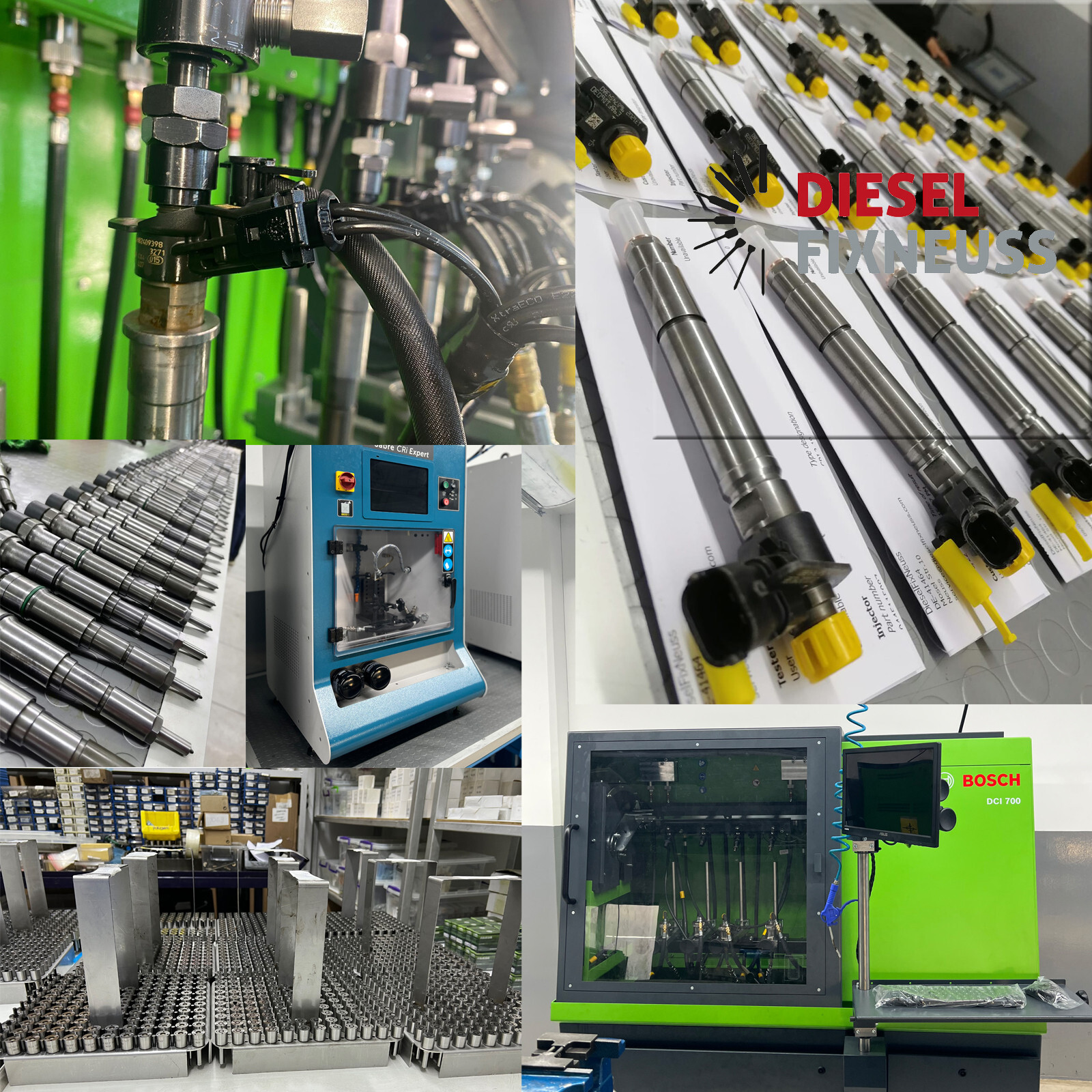 6x V6 Mercedes Injector 0445115027 0445115064 A6420700587 A6420701387 ...