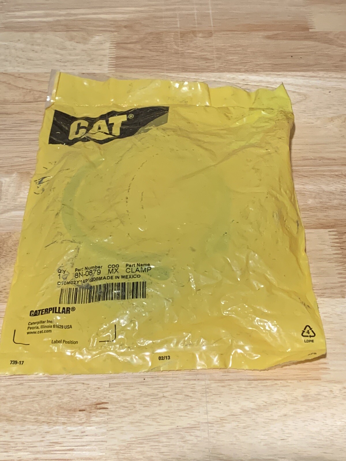 Cat 8N-0879 clamp v-band | eBay