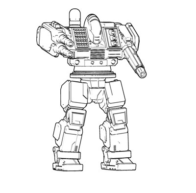 Toyama TYM-1A | CGL 1:265 Scale BattleMech | Battletech Miniature | eBay