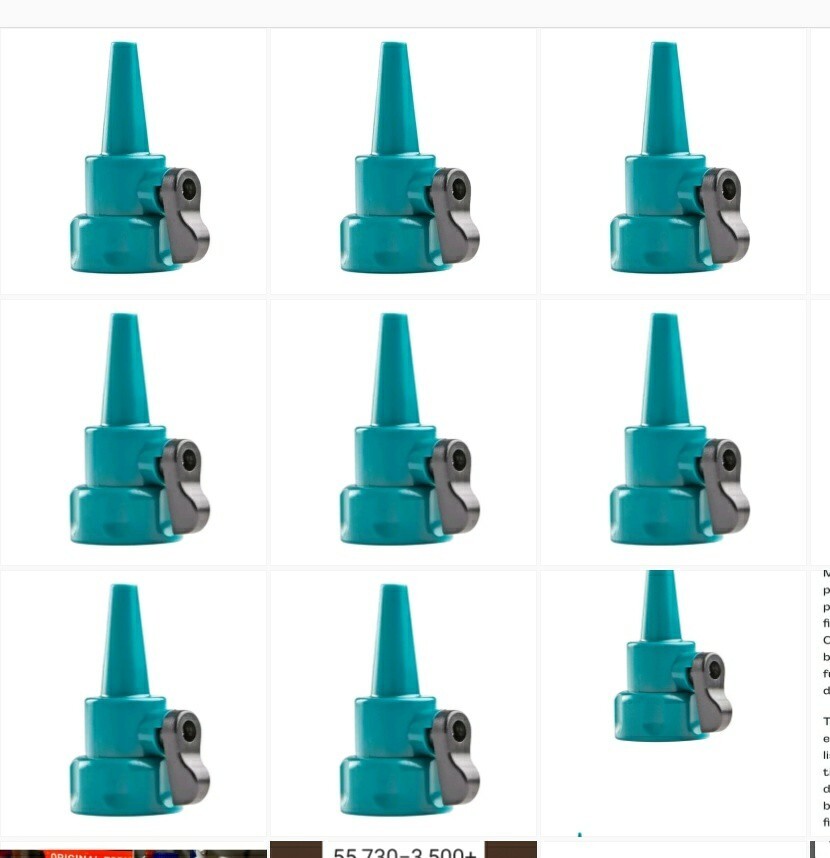 10 pack Gilmour Water Jet Stream Nozzle, Shatterproof Body With Shut ...