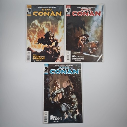 👍 King Conan - Hour of the Dragon #1-3 Dark Horse Comics | eBay