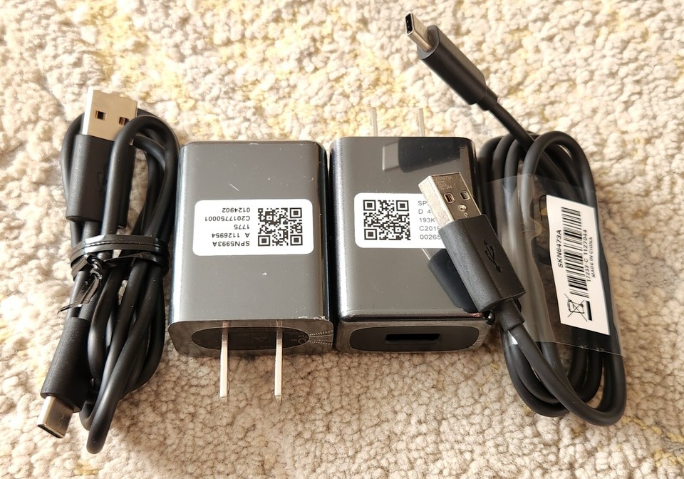 Motorola USB Travel Turbo Power Charger Adapter 15W USB C Cable ...