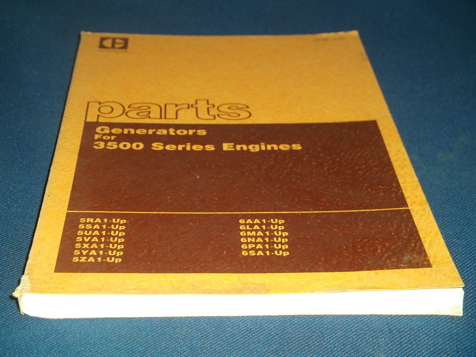 CAT CATERPILLAR 3500 SERIES ENGINES FOR GENERATORS PARTS MANUAL | eBay