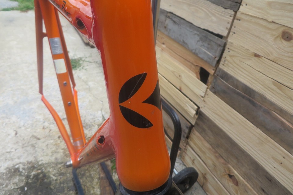 KLEIN QUANTUM PRO FRAMESET 58cm Carbon Fork Sedona Orange Beautiful 2 ...