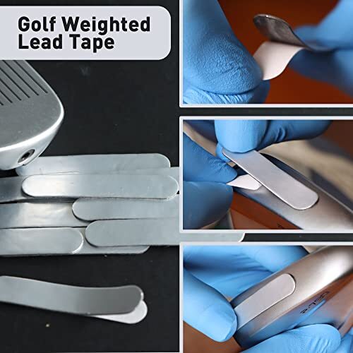 30 Pcs Golf Weighted Lead Tape Strips for Club Woods Irons Putter Heads ...