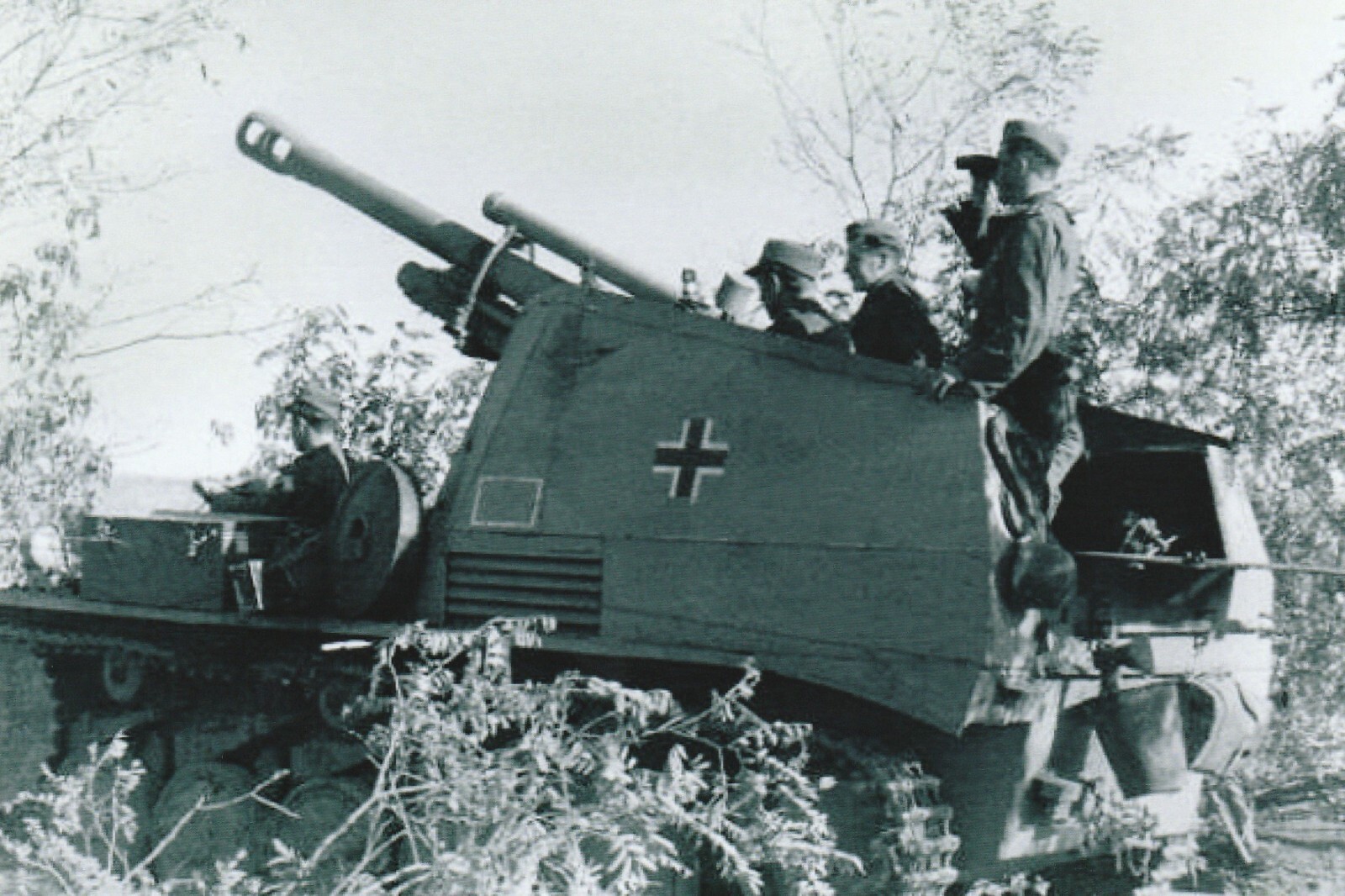 WW II German Photo ---- SdKfz 124 – Wespe - Self Propelled Gun | eBay