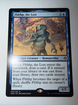 Magic the Gathering MTG Fblthp, the Lost (50p) War of the Spark Promos ...