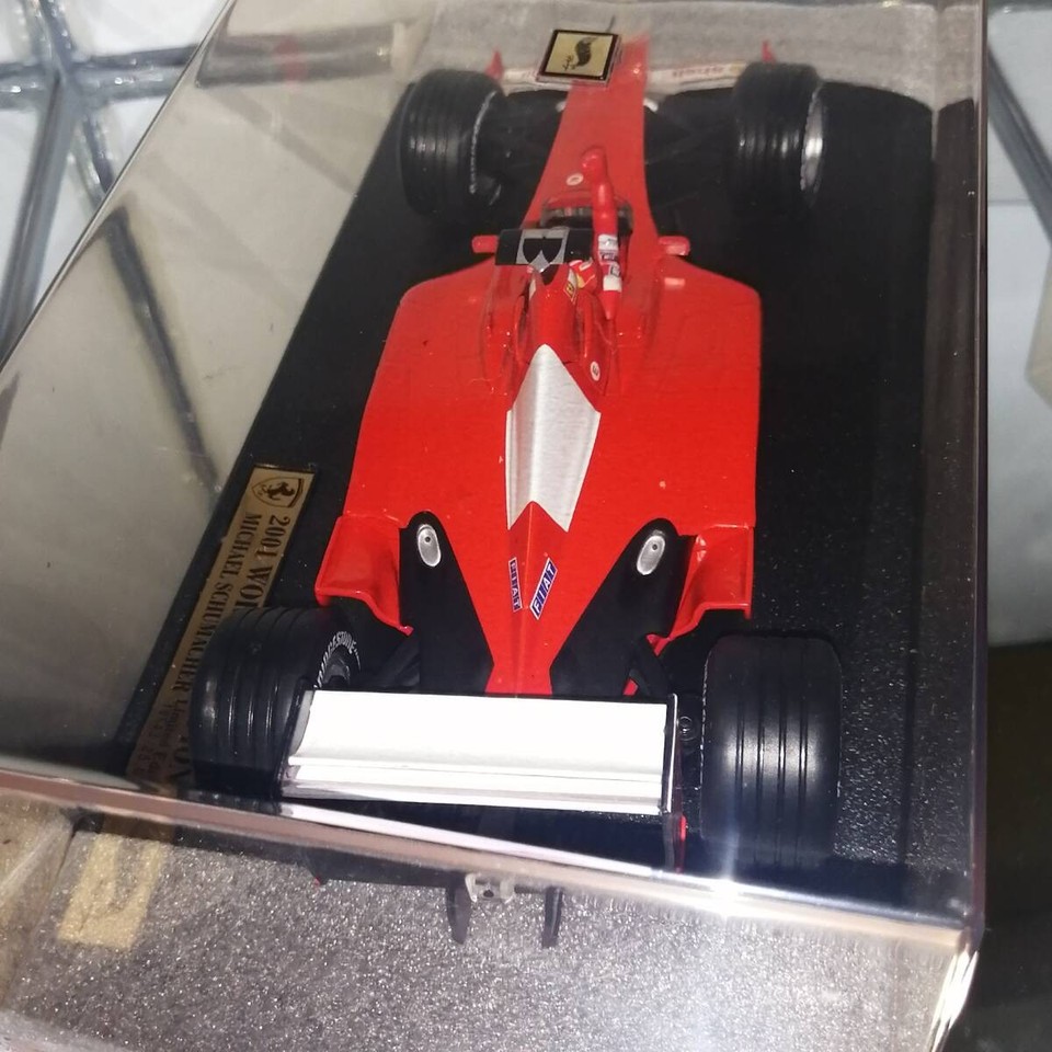HOTWHEELS 1/18 FERRARI F1 Michael Schumacher Inspection AutoArt Ebbro ...