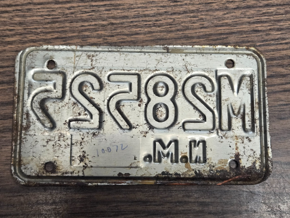 1970 New Mexico MOTORCYCLE License Plate | eBay