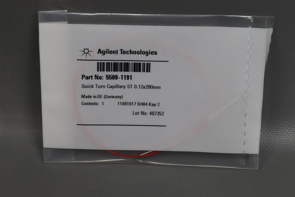 Agilent Technologies 5500-1191 Infinitylab Quick Turn Capillary | eBay