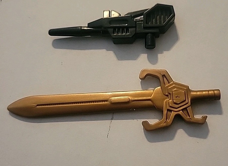Vintage Transformers G1 Predaking Rampage Sword Gun 1986 Hasbro ...