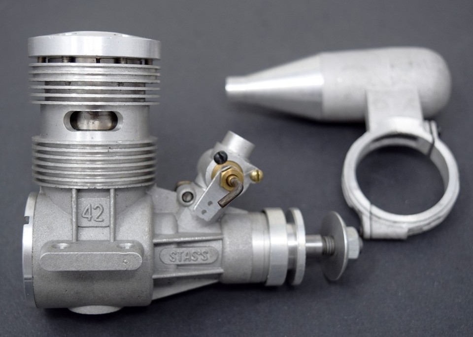 Vintage Stas's SE 7cc .42 RC Model Airplane Engine 42 | eBay