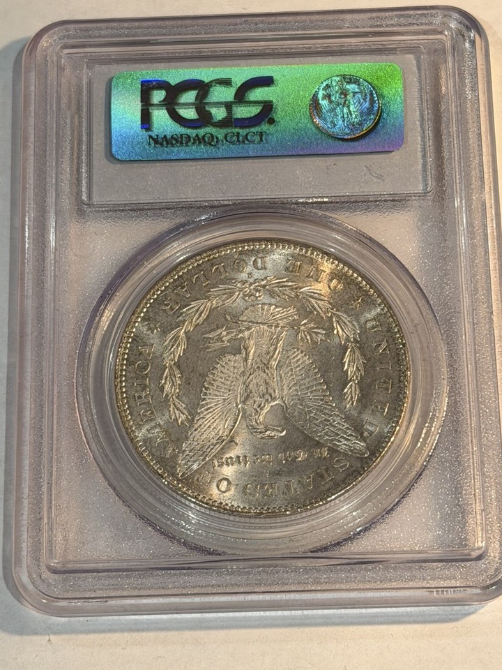 1878 S MORGAN SILVER DOLLAR PCGS Graded MS 63, SAN FRANCISCO | eBay