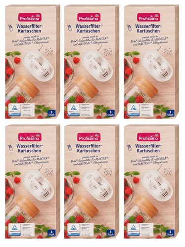 6 x 3 Stk | Profissimo Wasserfilter-Kartuschen | eBay